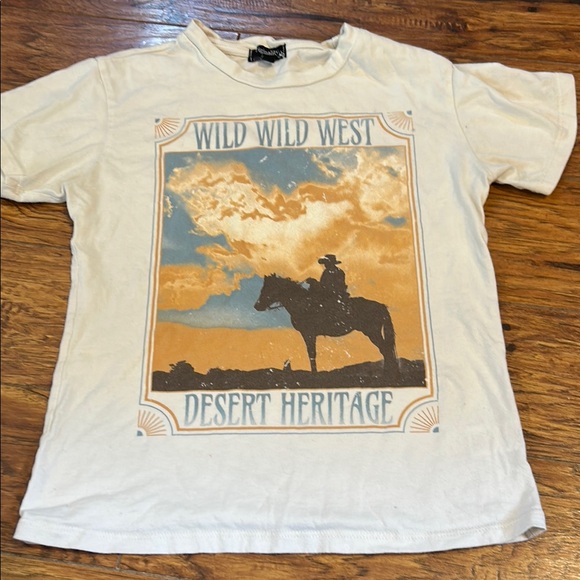 Originality | Shirts & Tops | Wild West Graphic Tshirt | Poshmark